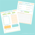 Room Design Planner Printable: Organize Your Room Makeover